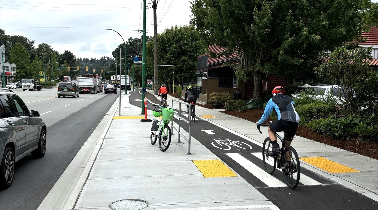 Main Street cycling improvements