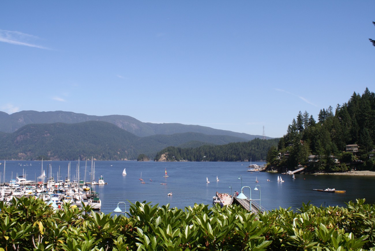 Summer parking in Deep Cove
